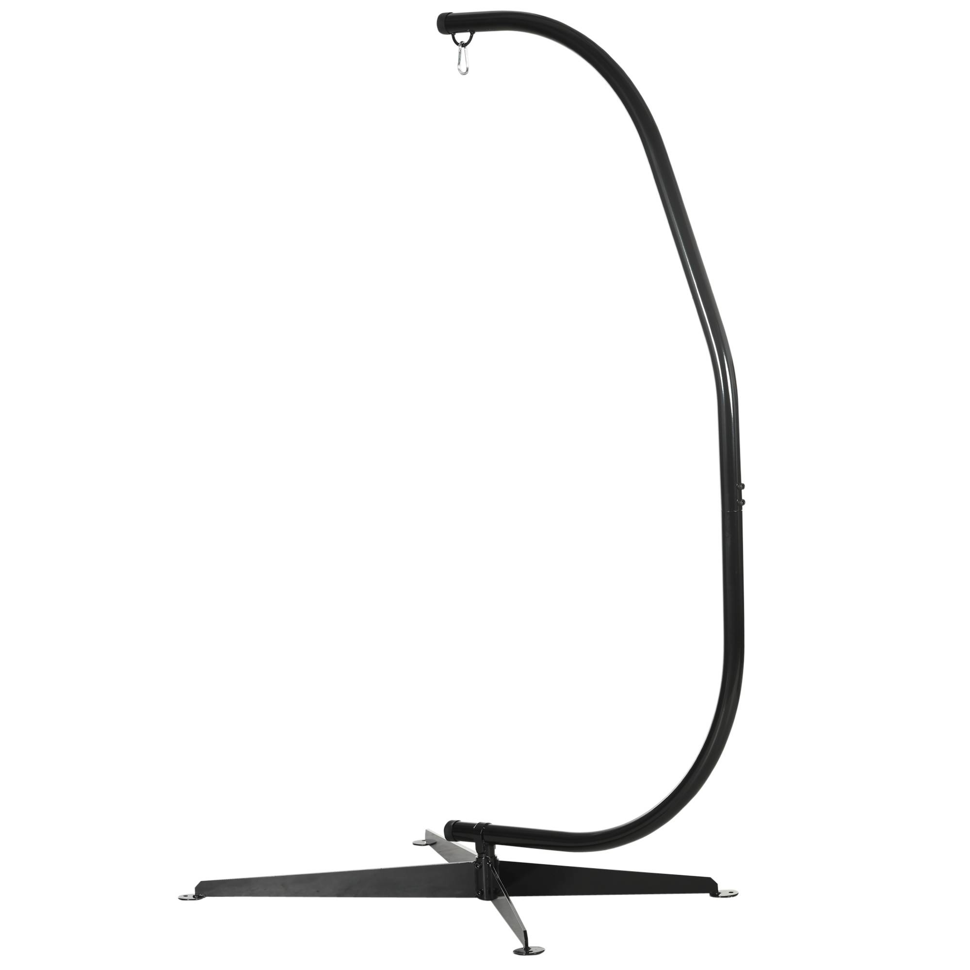 Support métal pour fauteuil suspendu base en X rotation 360 degrés ...
