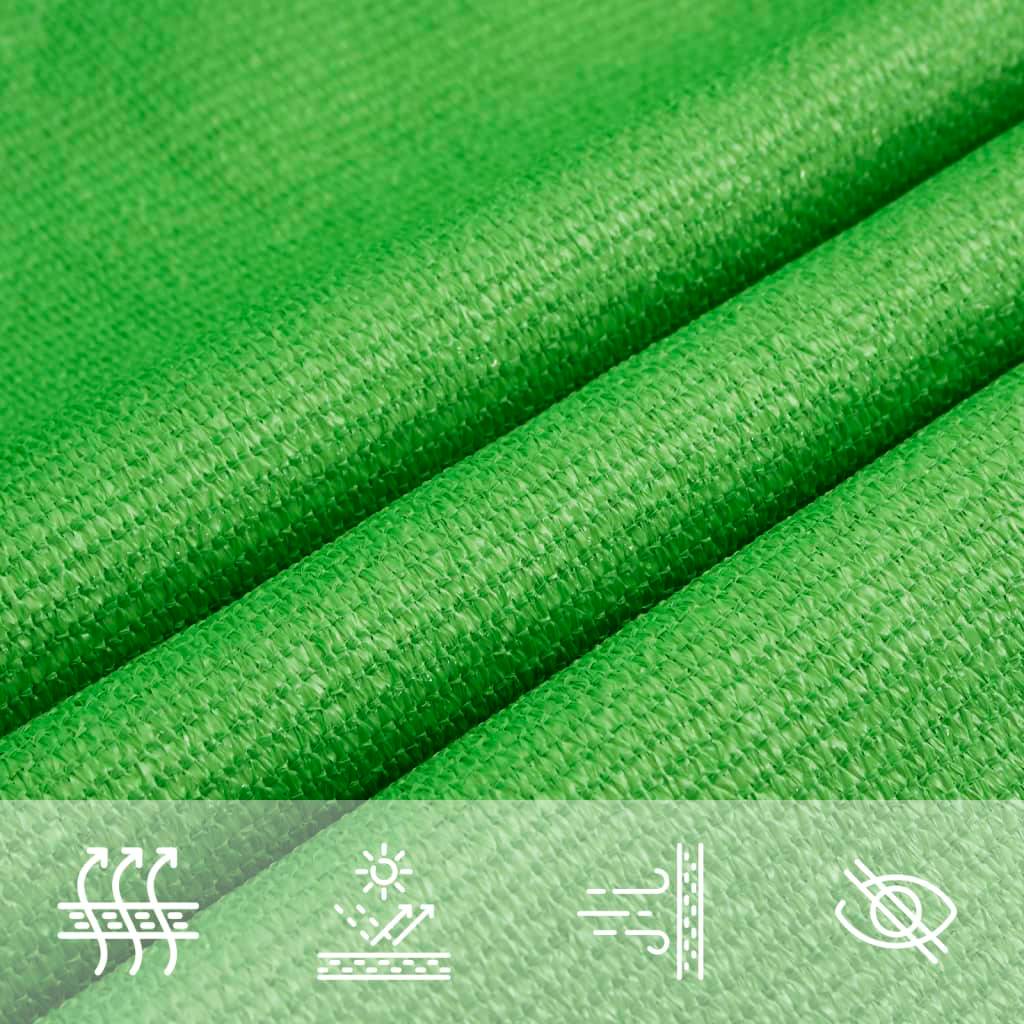 Voile d'ombrage - Voile solaire 160 g/m² Vert clair 2x4 m PEHD il474 ...