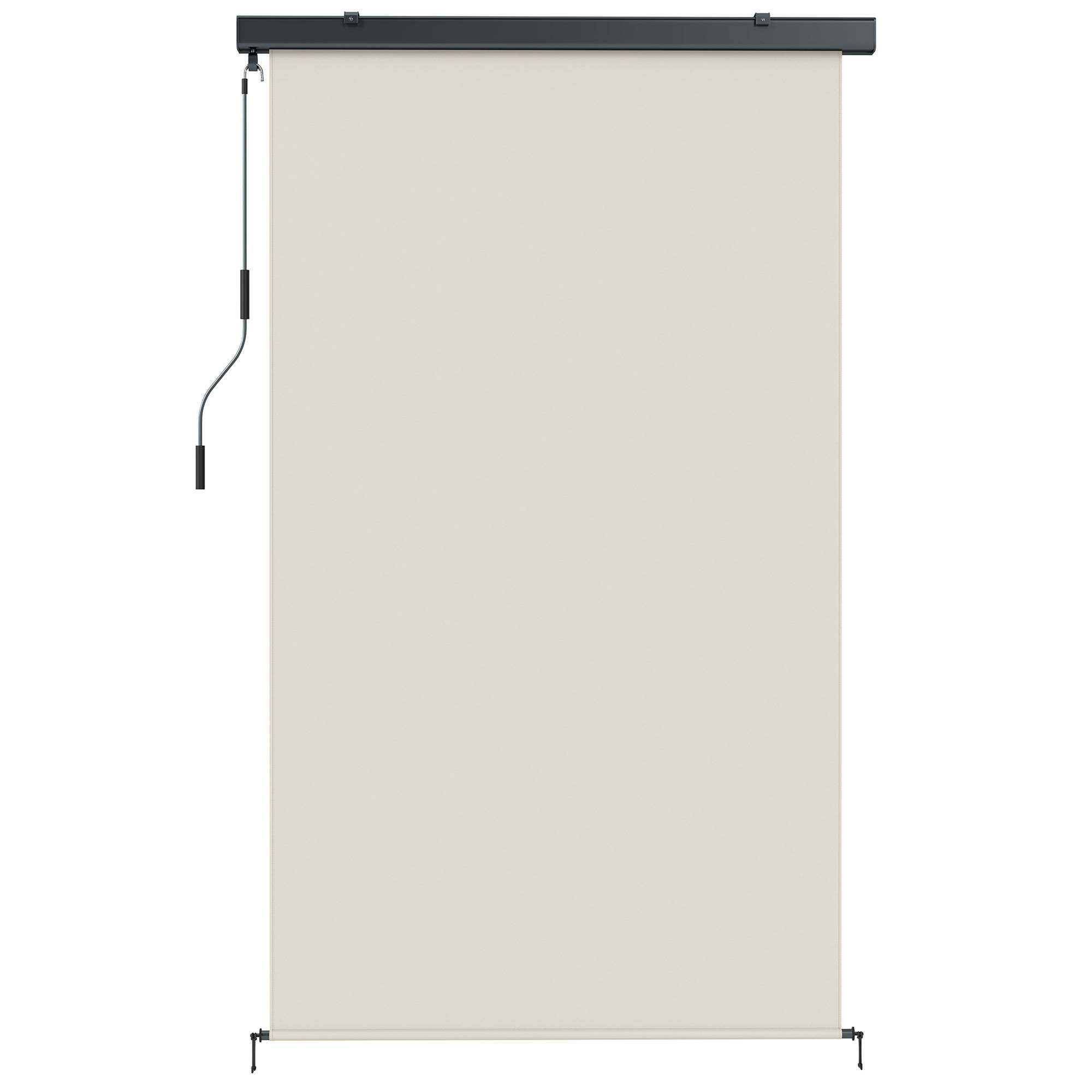 Store enrouleur vertical polyester balcon brise-vue anti-UV cassette ...