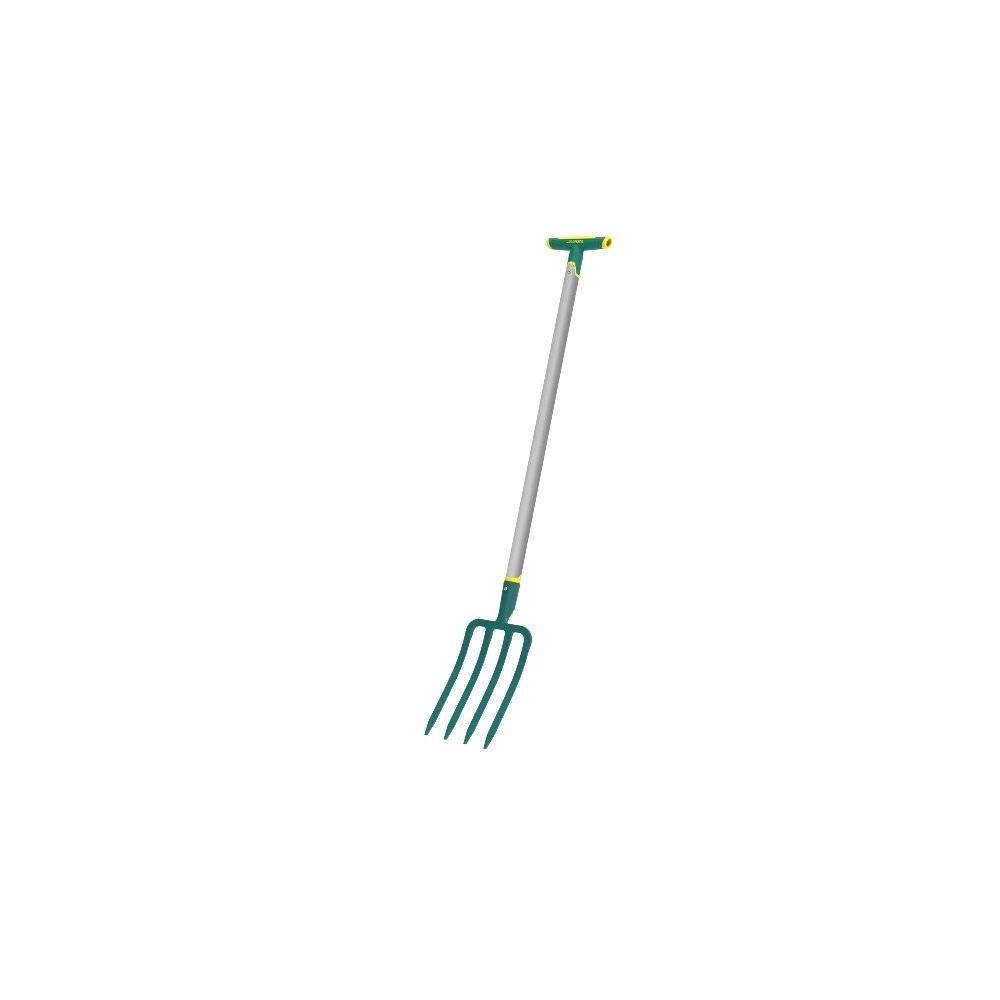 Fourche à bêcher douille - 30 cm manche béquille Metalgrip - Leborgne ...