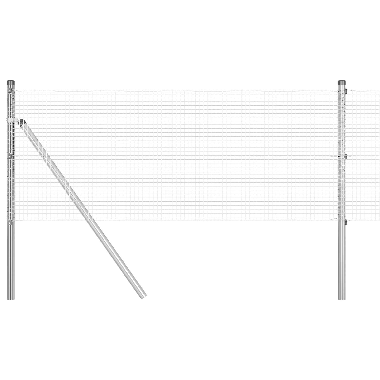Clôture fil soudé argent 1000 x 60 cm, Poids :2.8kg - PANGIVO - Gamm vert