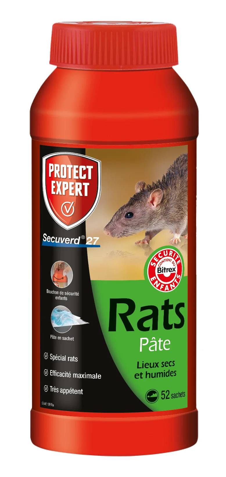 RATS PATES 520 G PEX - Gamm vert