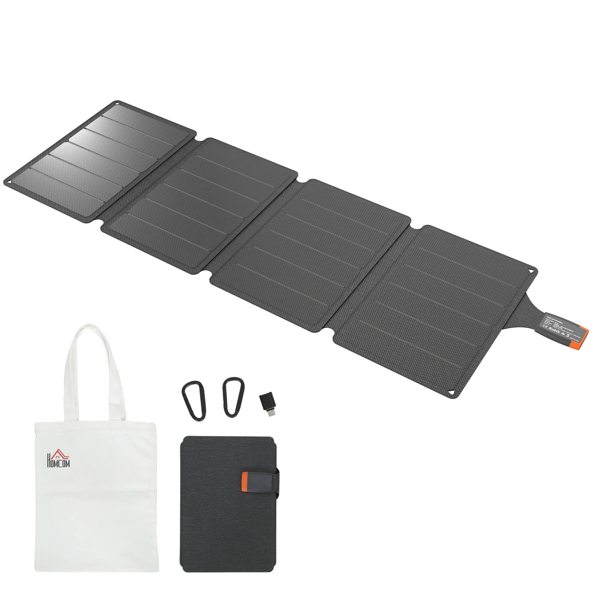 Chargeur solaire portable ETFE gris 89.8 x 27.9 x 1 cm - PANGIVO - Gamm ...