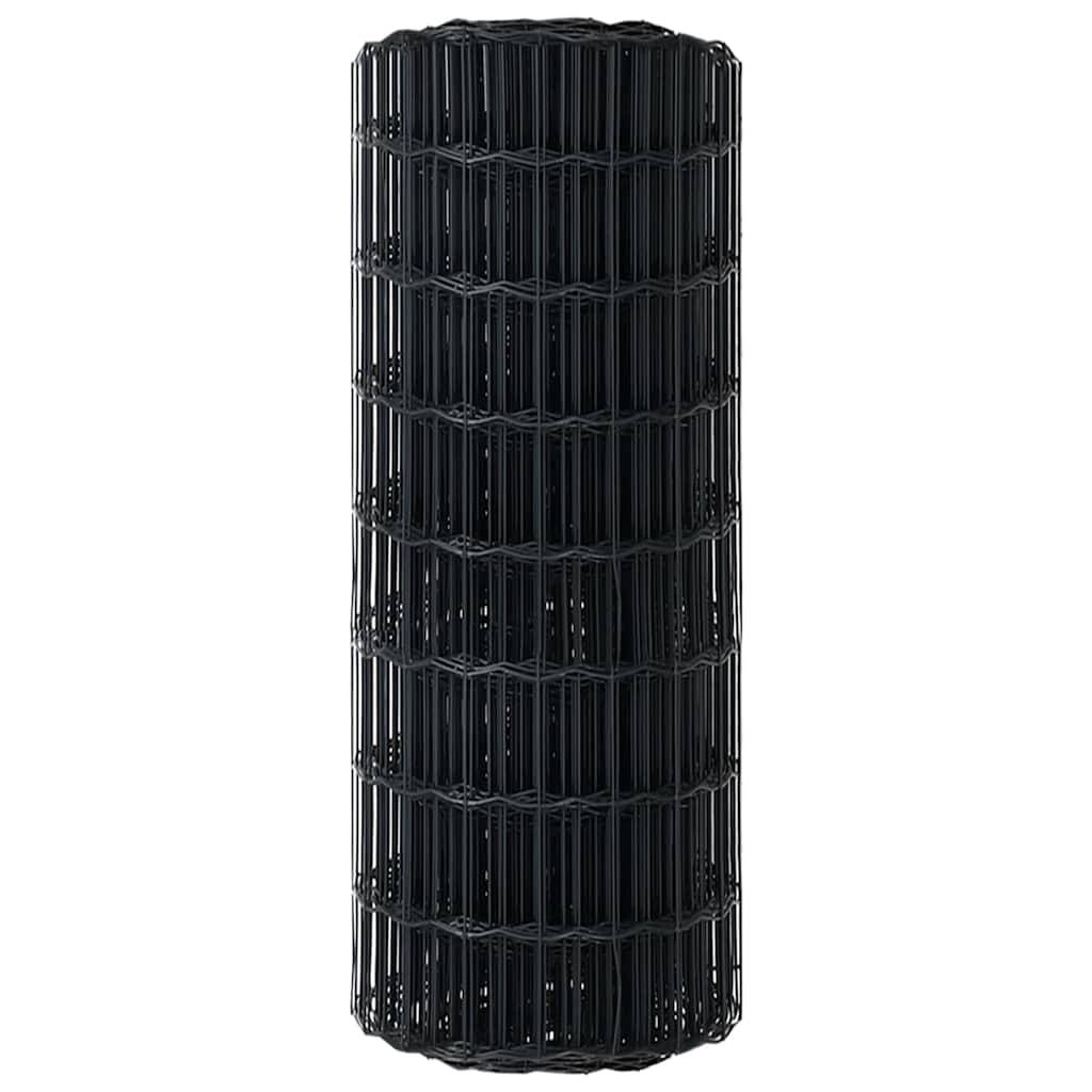Clôture Euro Fer revêtu de PVC Gris 0,4 x 50 m, Poids :15.1kg - PANGIVO ...