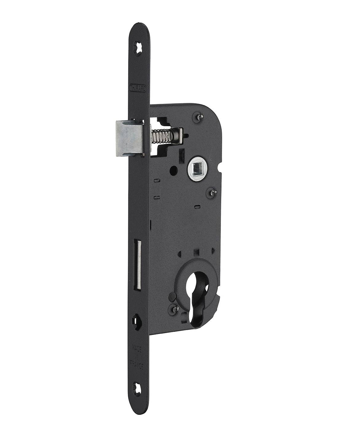 Boitier de serrure encastrable à cylindre pour porte d'entrée, axe 40mm ...