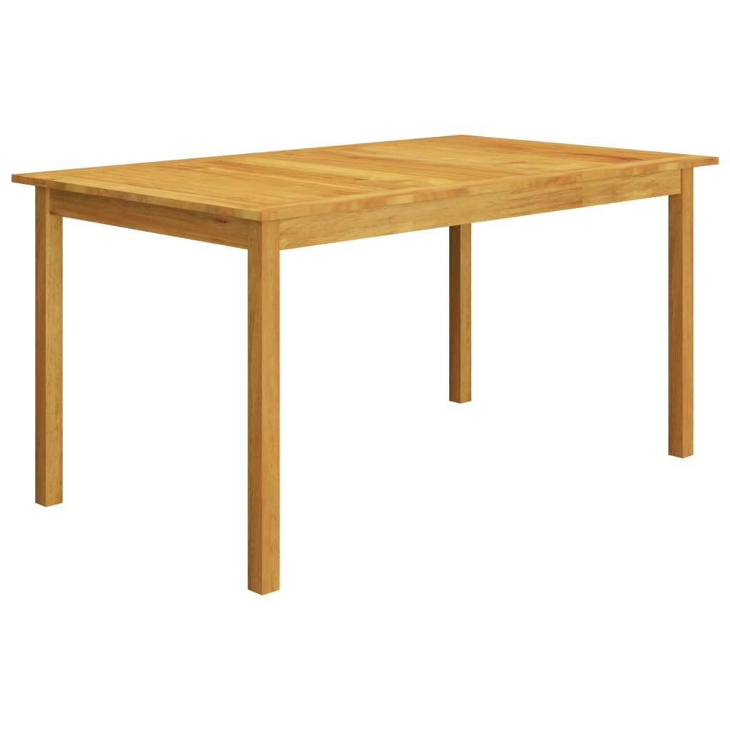 Ensemble Repas Jardin 4 Personnes Bois et Résine Accoudoirs Bois Marron ...