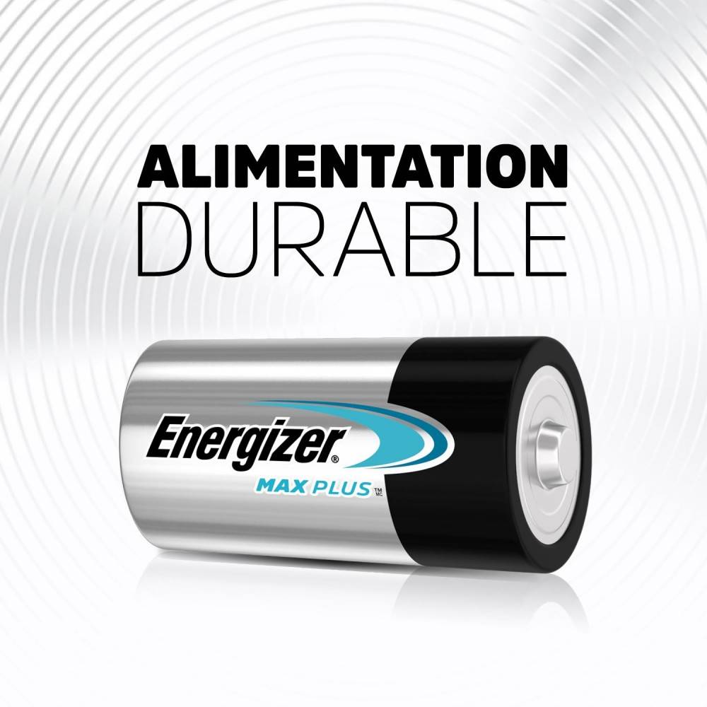 Lot de 2 piles alcaline lr14 c, 1.5 V, ENERGIZER - Gamm vert