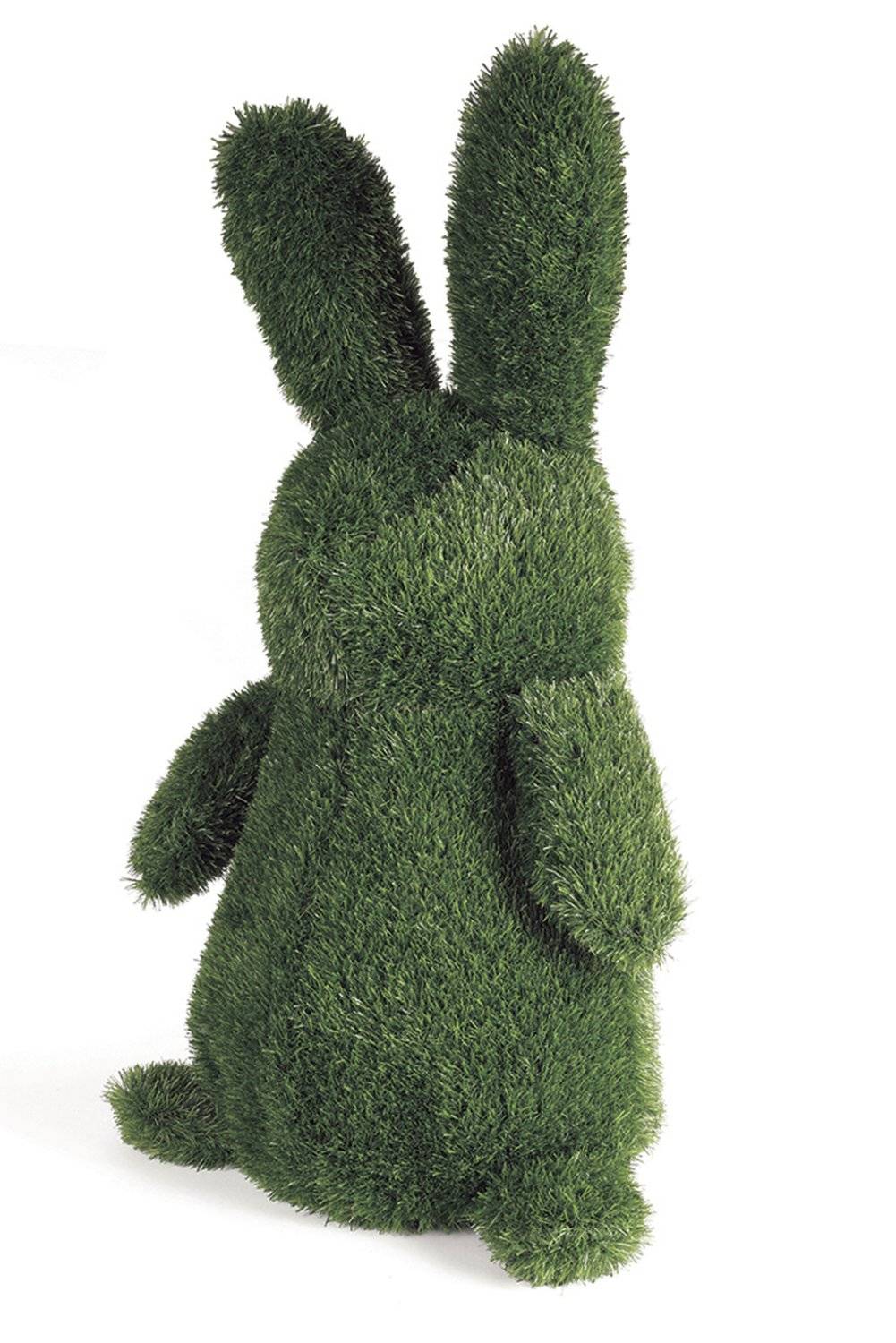 Lapin décoratif en gazon synthétique 84 x 36 x 45 cm - arrosage goutte ...