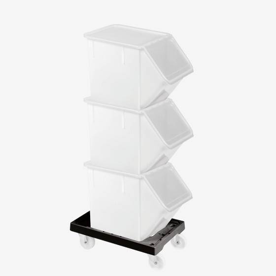 Bac à ingrédients 40 L + couvercle transparent - Gilac - Gamm vert