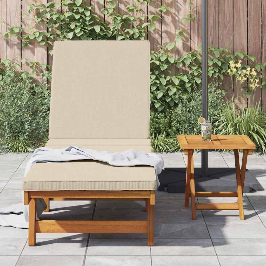 Transat bois d'acacia massif marrons 199 x 63 x 85 cm, Poids :22kg ...