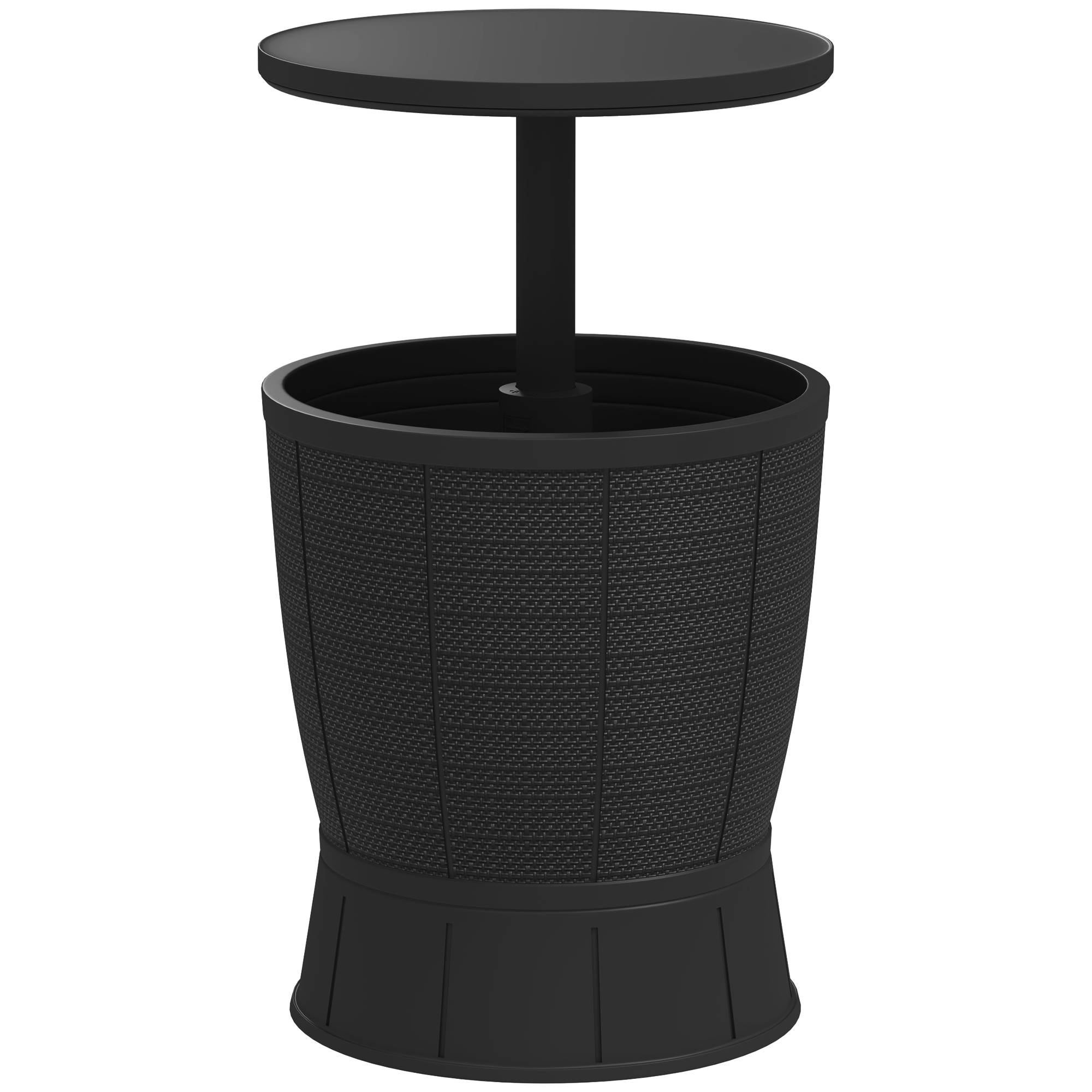 Table glacière réglable 3 en 1 polypropylène extérieur bar cocktail ...
