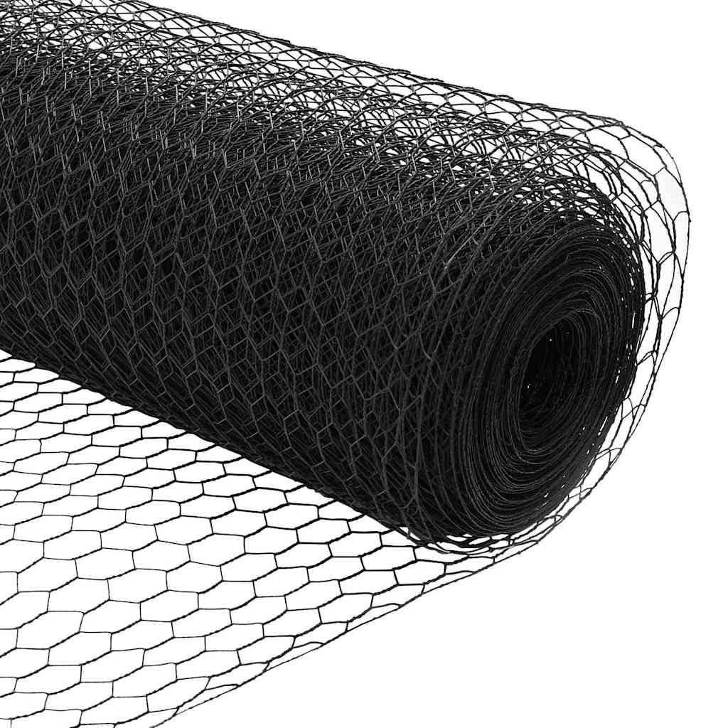 Poteau de clôture acier PVC gris 5000 x 3,2 x 60 cm, Poids :32.36kg ...