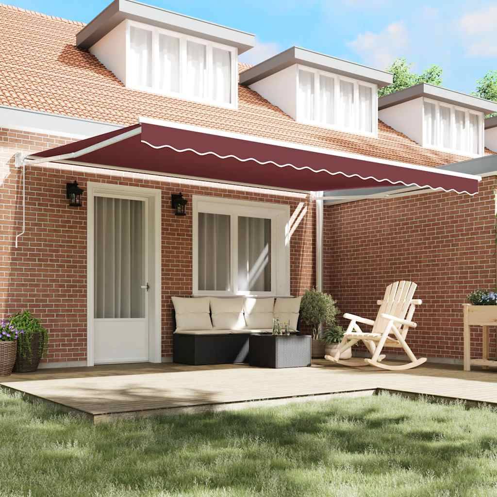 Store Banne Motorisé Aluminium Terrasse Protection Anti-UV 450x300cm ...
