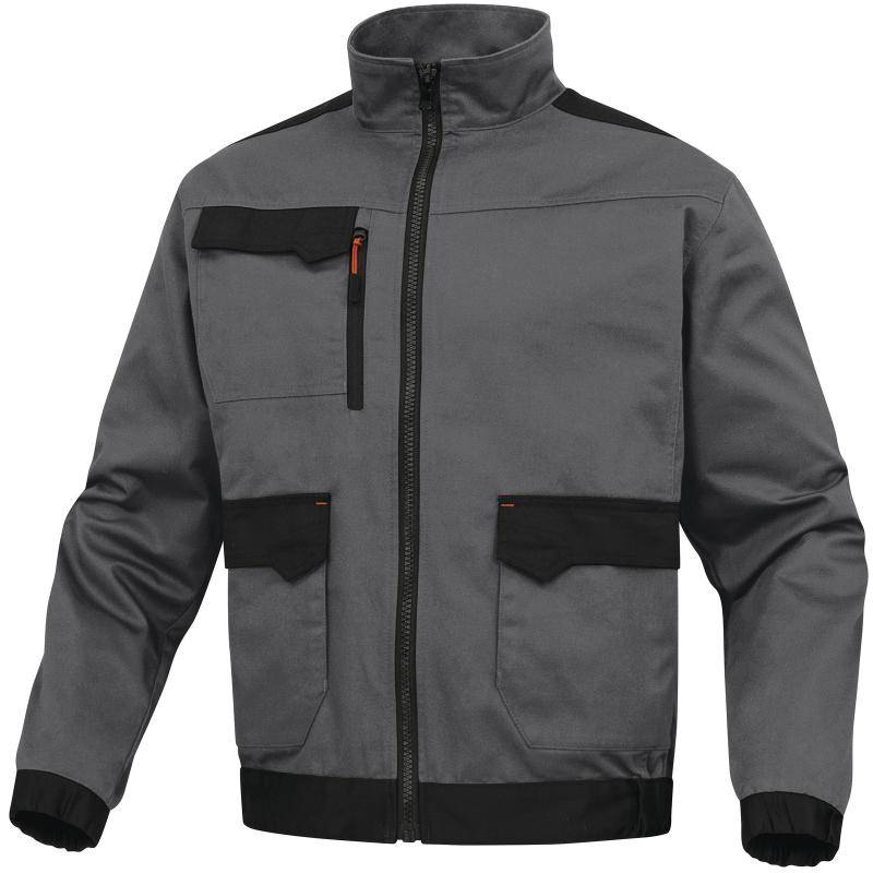 Veste de travail multipoches MACH2 V3 gris/orange TM - DELTA PLUS ...