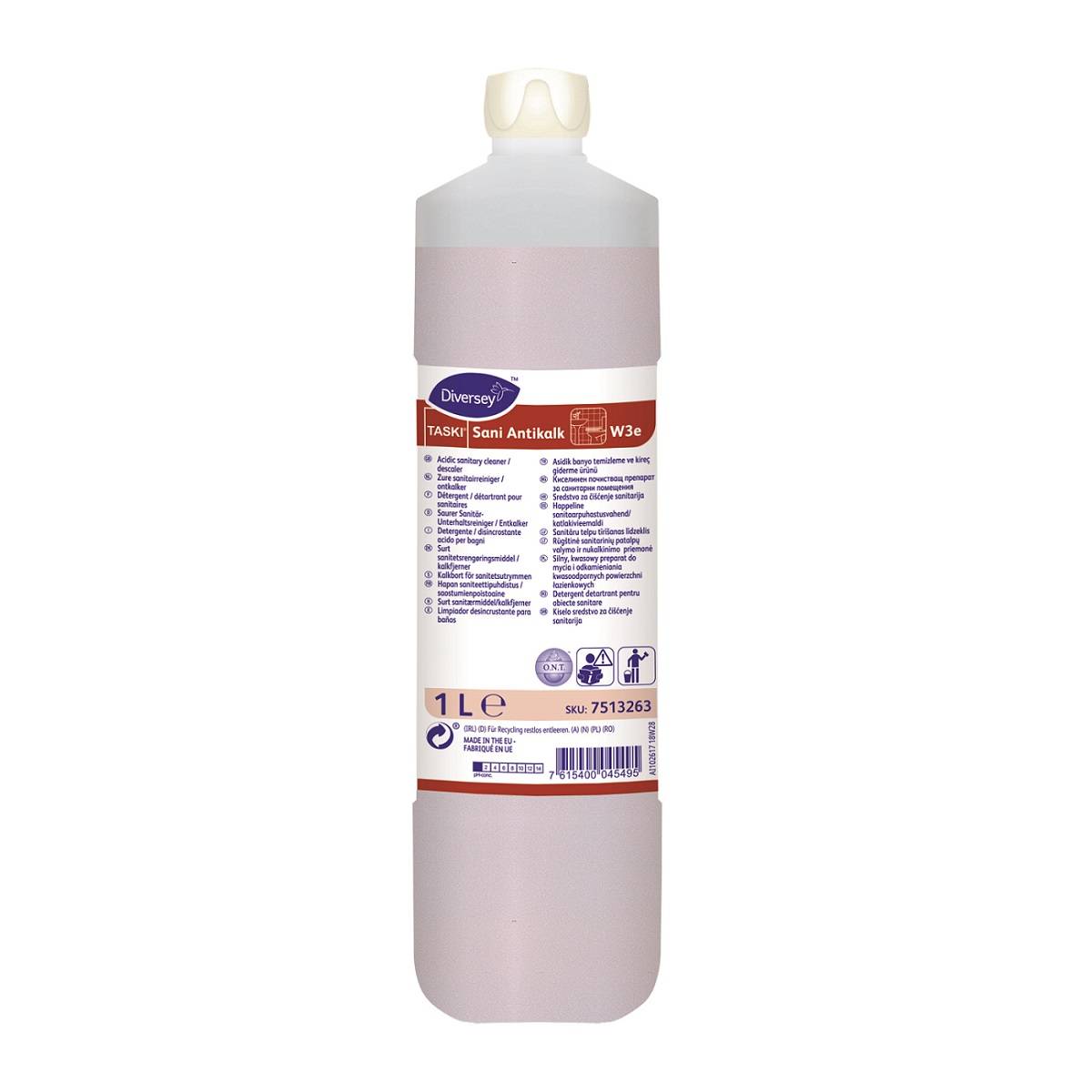 Détergent Détartrant Sanitaires Flacon de 1L - Lot de 4 Colis de 6 ...