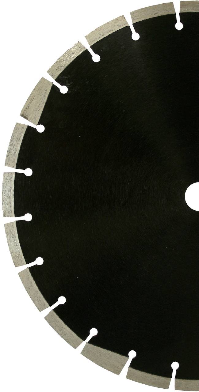 Disque diamant segmenté - segments de protection triangulaires - Ø 400 ...