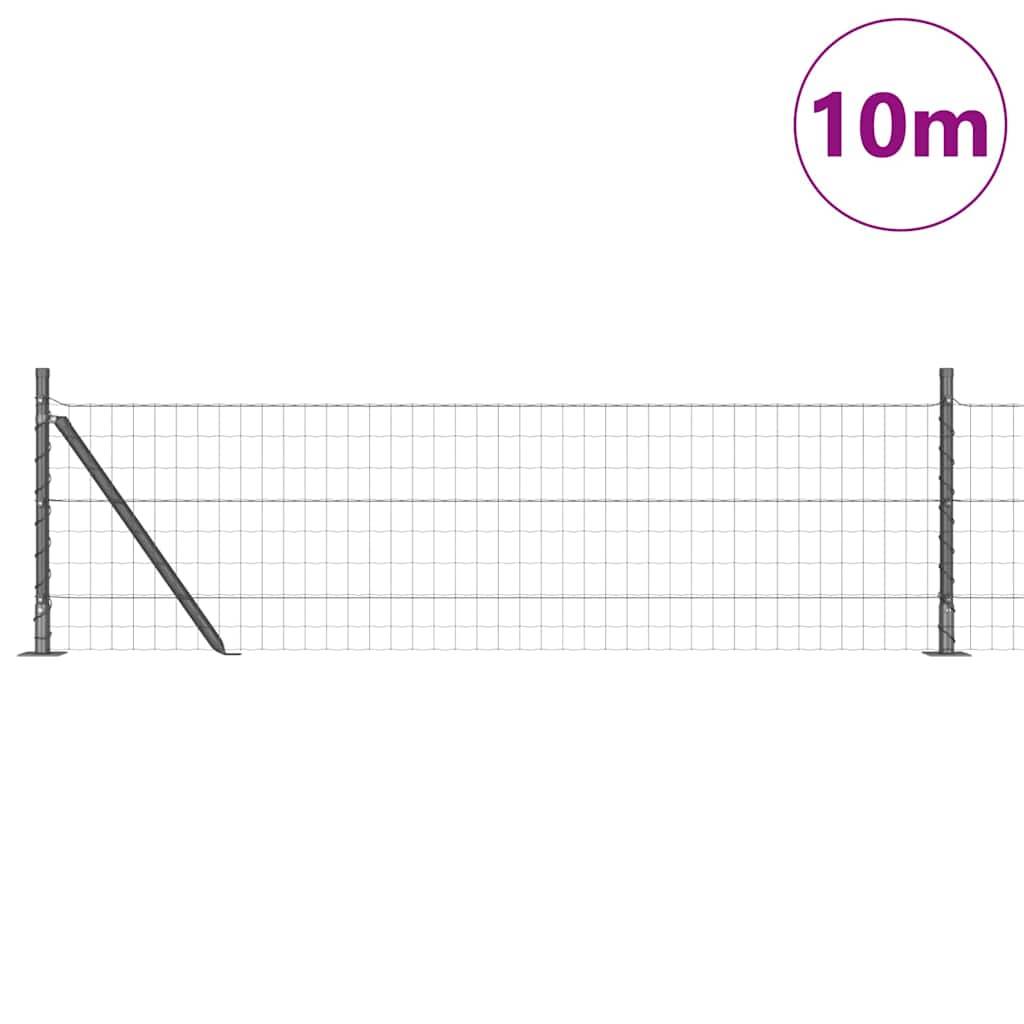 Clôture Acier PVC Gris 1000 x 3,2 x 60 cm, Poids :12.24kg - PANGIVO ...