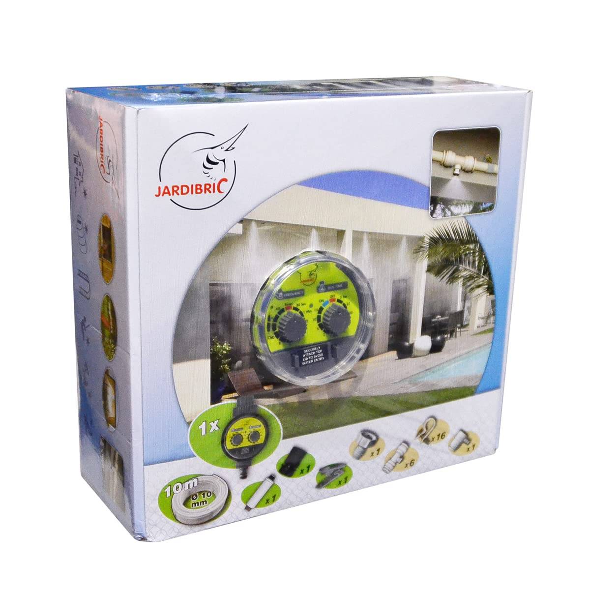 Kit Brumisation Fixe Jardibric BRU070 Complet : 10m de Tuyau un ...