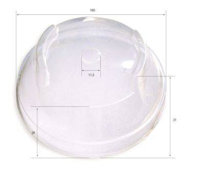 Couvercle PLA avec Trou pour Gobelet - SDG - Lot de 1200 - Gamm vert