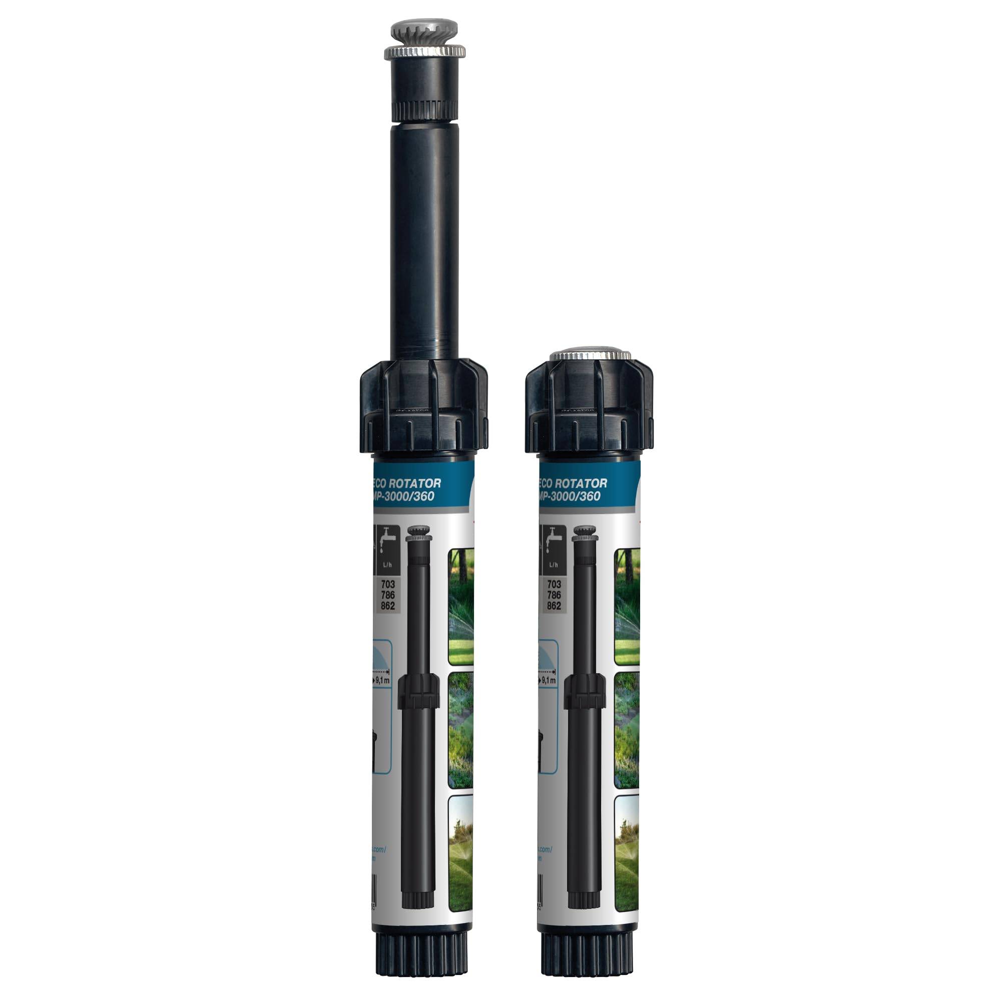 Arroseur Eco Rotator MPLR3000360 Hunter Portée de 6,70 à 9,10m Plein ...