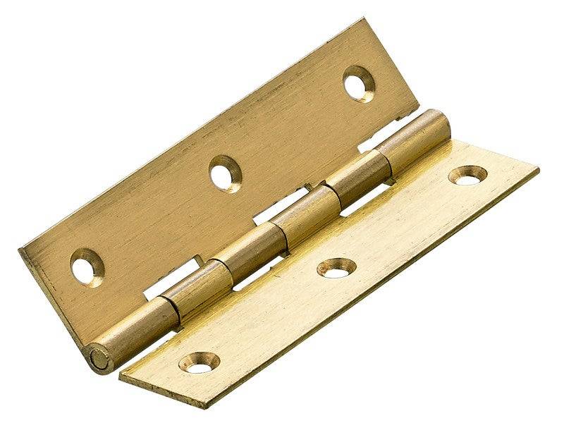 Lot De 2 Charnières Universelles Laiton Pour Meuble, L.100 X L.50 Mm ...
