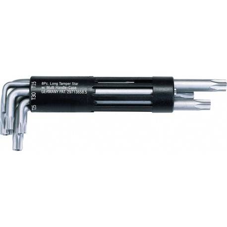 Jeu de 8 clés mâles Torx percé KS TOOLS - 10-15-20-25-30-40-45-50 mm ...