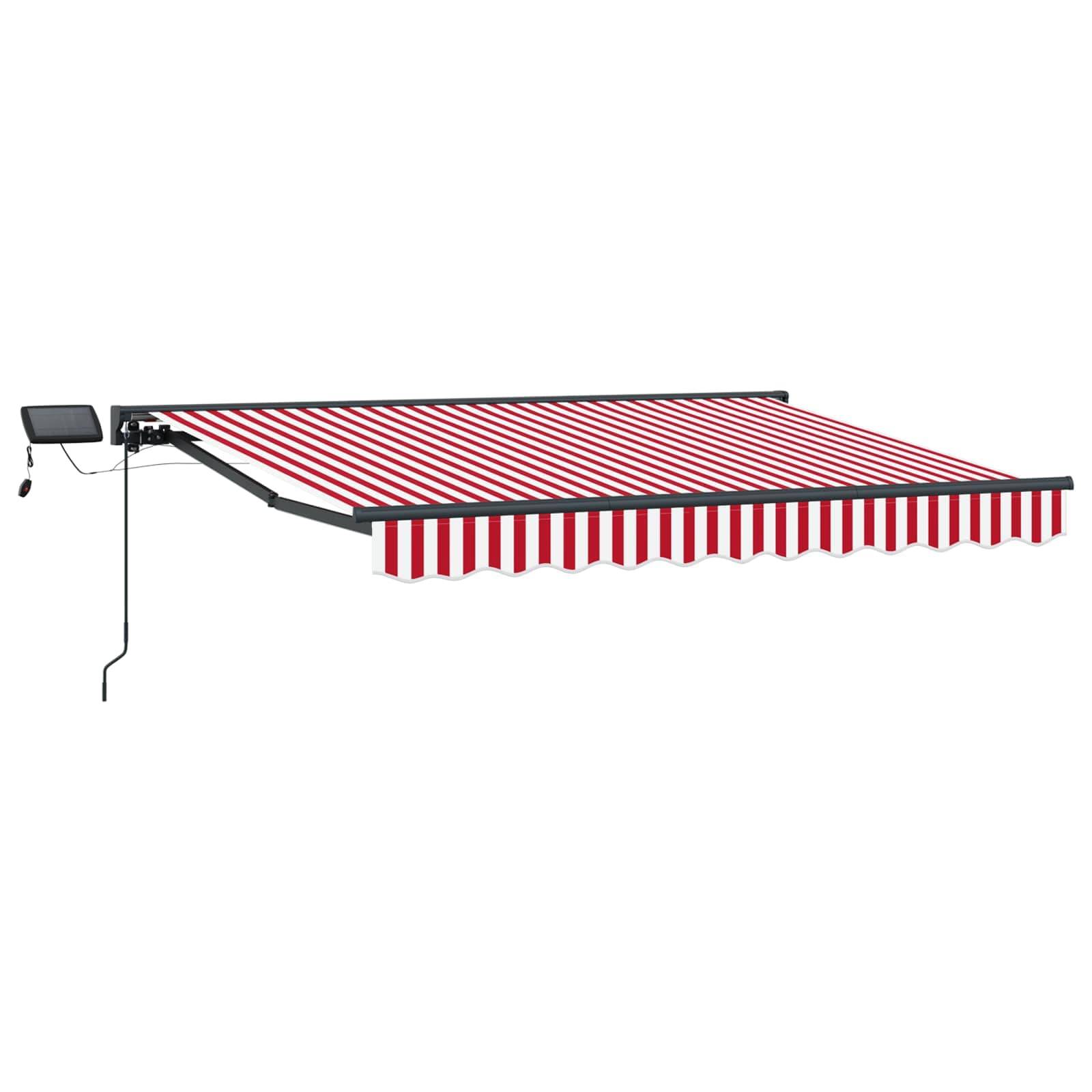 Store manuel avec LEDs Rouge et Blanc 3,5 x 2,5 m, 3420828 - PANGIVO ...
