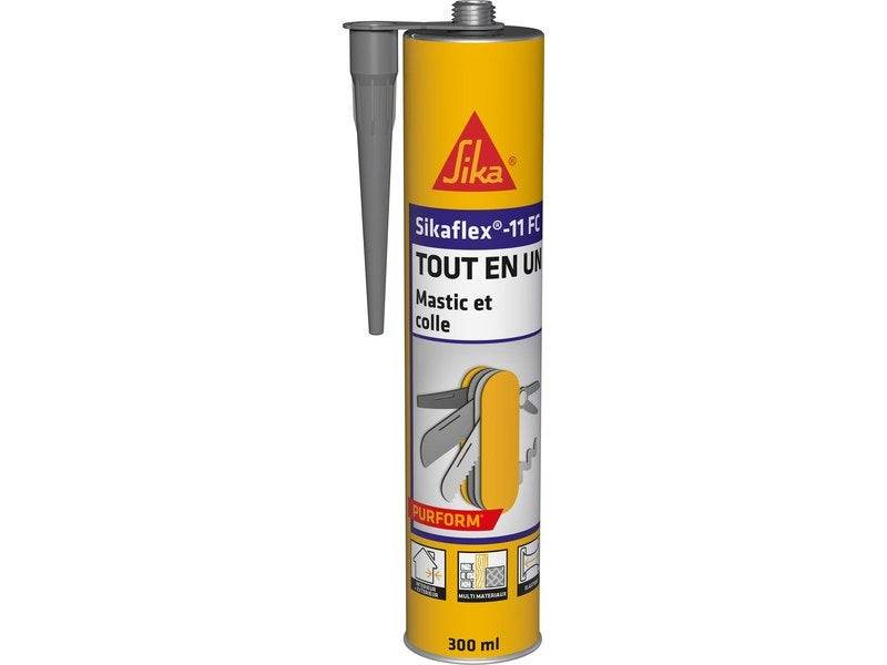 Mastic Colle Sika 11Fc Gris - 300ml - Gamm vert