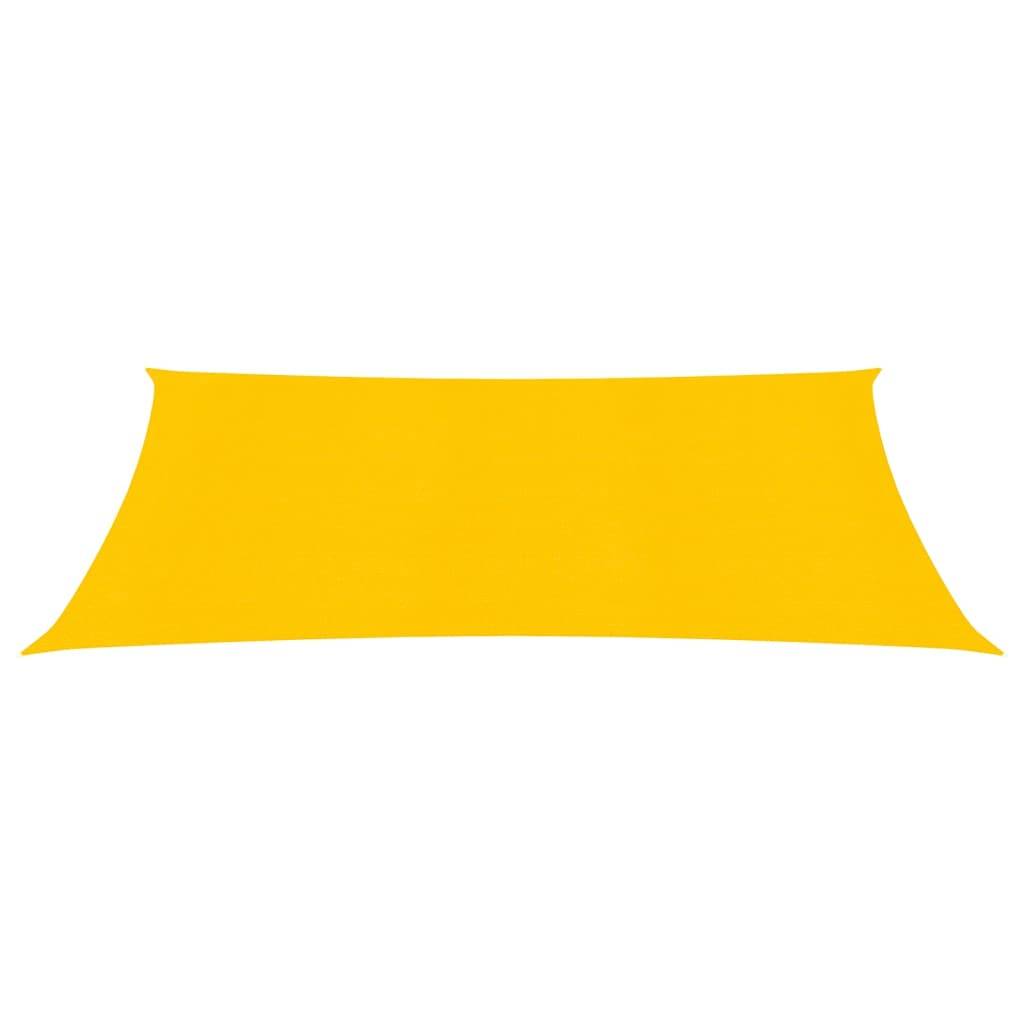 Voile d'ombrage 160 g/m² jaune 3 x 4,5 m pehd - Gamm vert