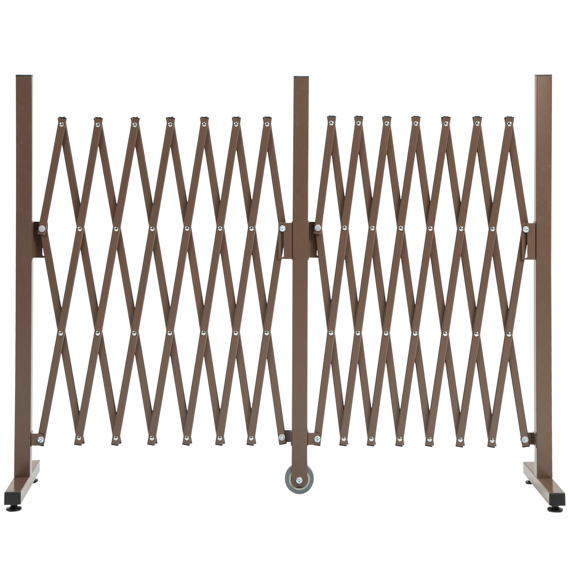 Barrière de sécurité extensible métal aluminium jardin protection ...