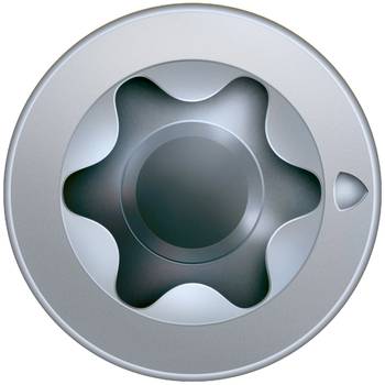 Vis SPAX MDF WIROX Torx - Ø3.5 x 45 mm - Tête fraisée - Filetage ...