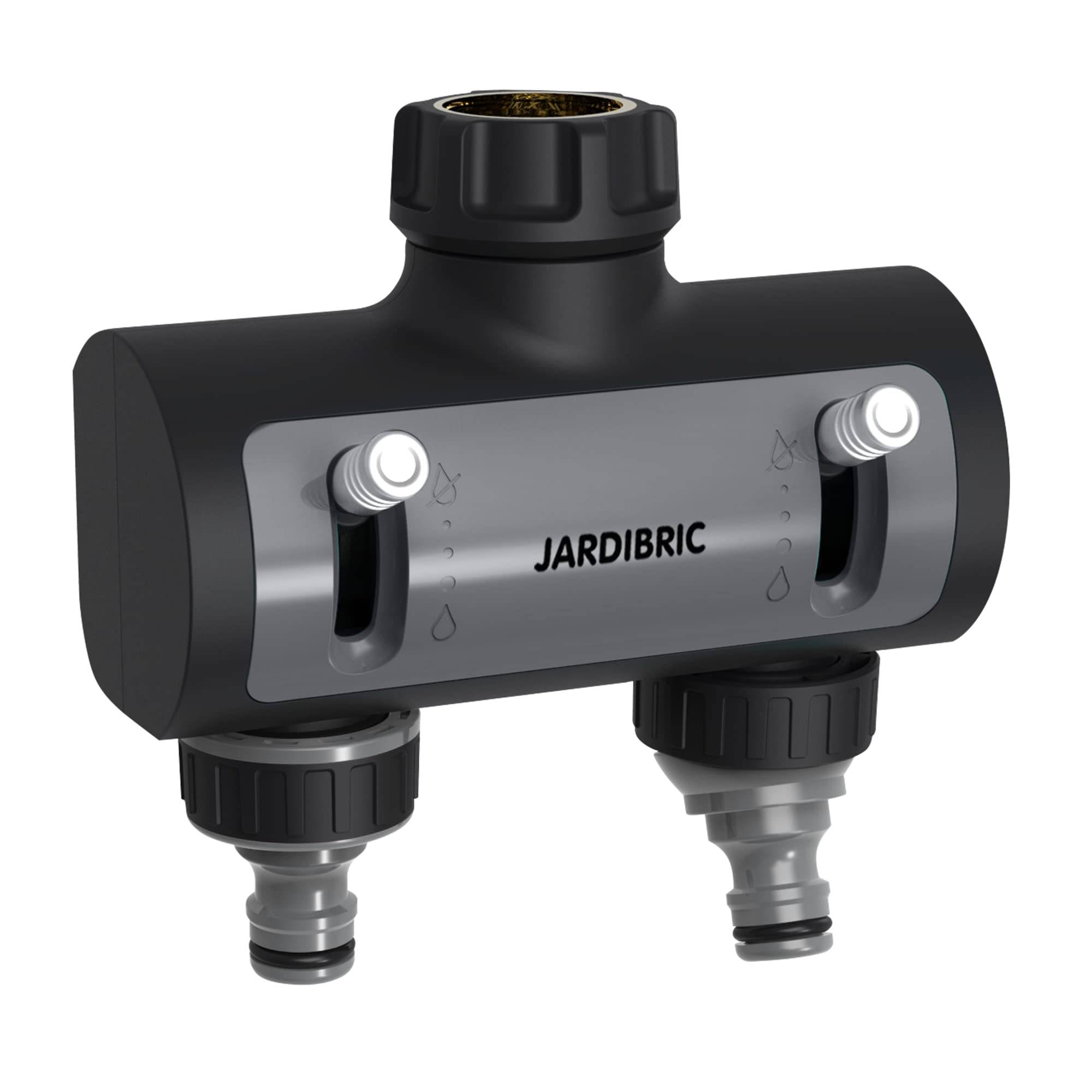 Sélecteur d'arrosage 2 Sorties Jardibric M20x27 Filetées avec Nez de ...