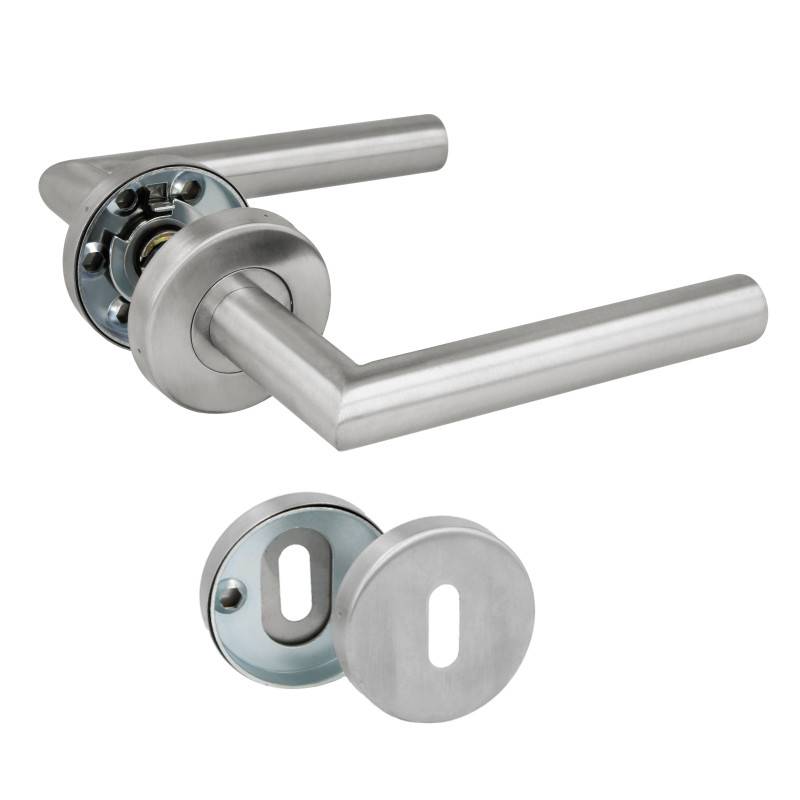 Poignées sur rosace 7RGX - 53 mm - Acier inoxydable - Mat | Amig - Gamm ...