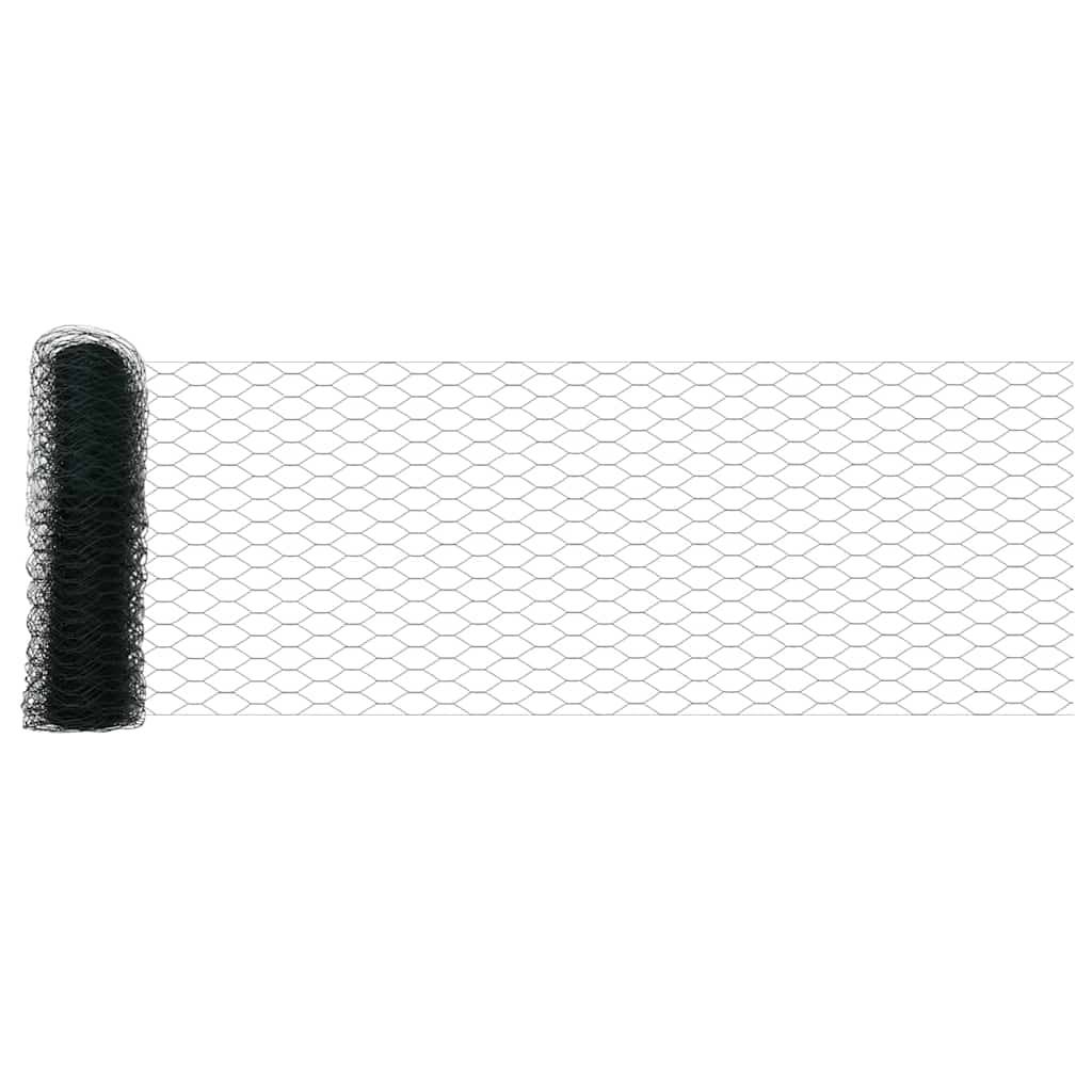 Poteau de clôture acier vert 100 x 0,4 cm (treillis 36 mm) - PANGIVO ...