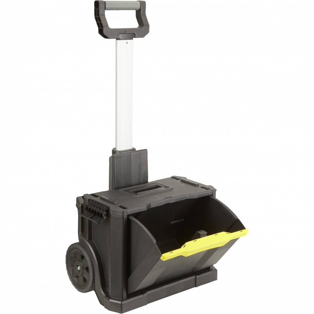 Servante de chantier + boîte à outils STANLEY plastique, 4 tiroirs 50 ...