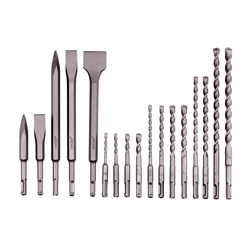 Coffret alu 17 Forets/Burins SDS-Plus SP - Gamm vert