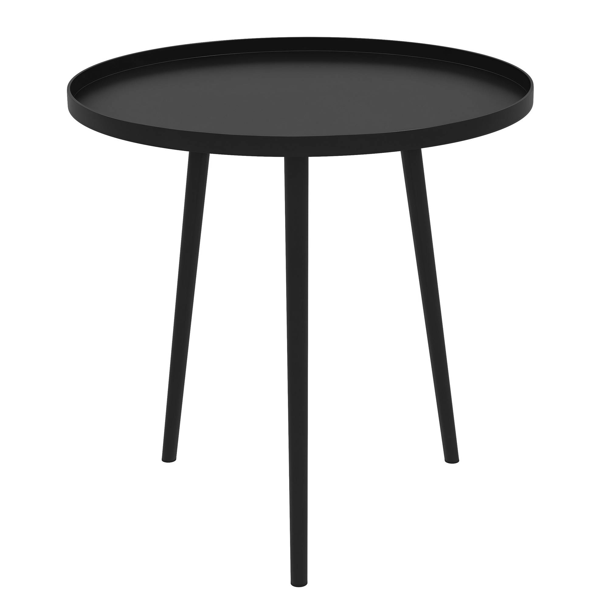 Table d'appoint extérieure aciers noir 40 x 40 x 50 cm - PANGIVO - Gamm ...
