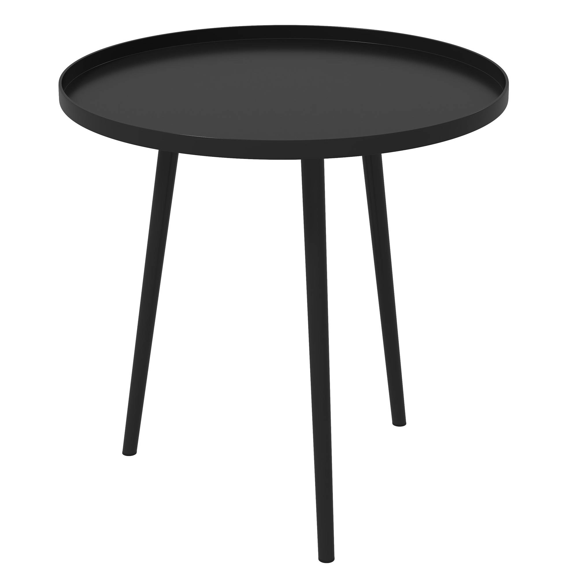 Table d'appoint extérieure aciers noir 40 x 40 x 50 cm - PANGIVO - Gamm ...