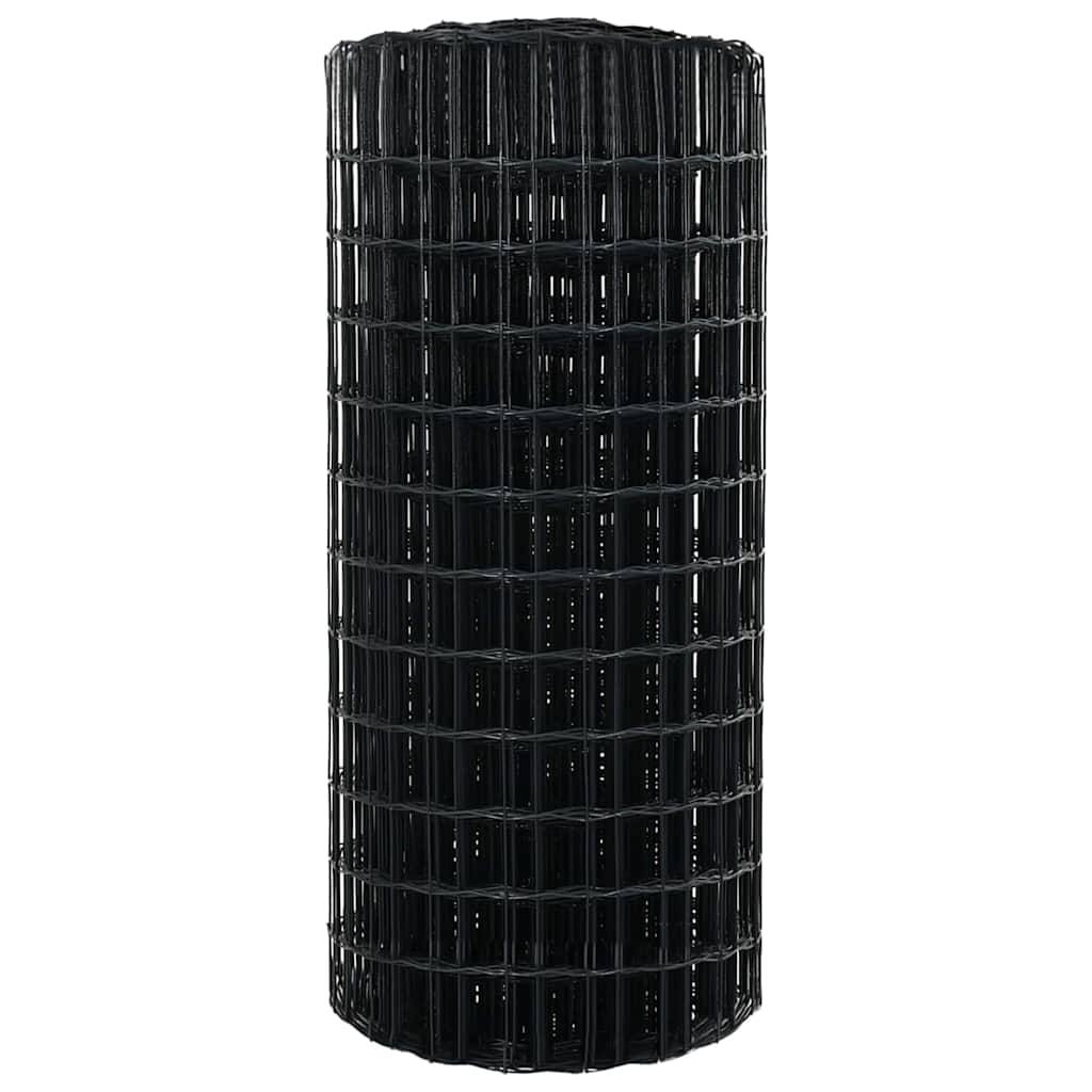 Clôture Euro Fer revêtu de PVC Gris 0,6 x 50 m, Poids :22.83kg ...
