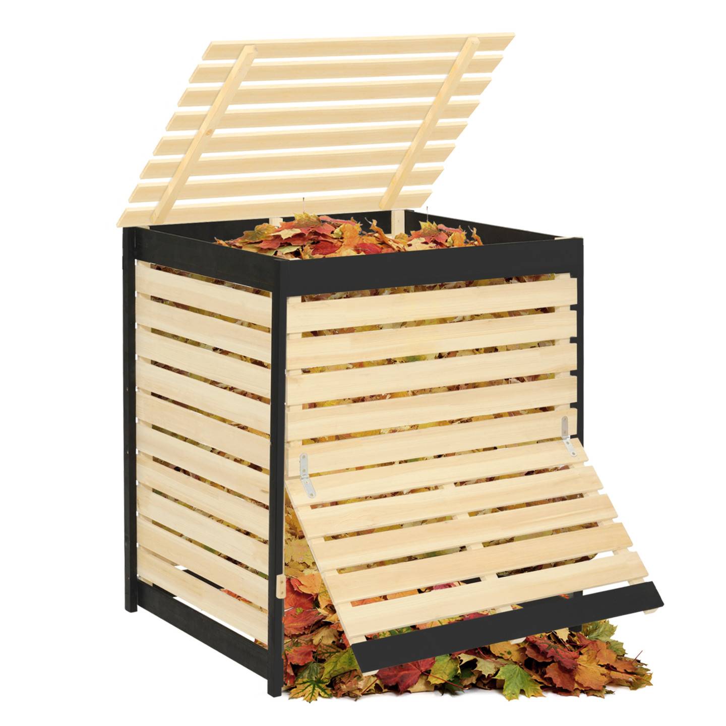 Bac de compostage en bois 500L - Gamm vert