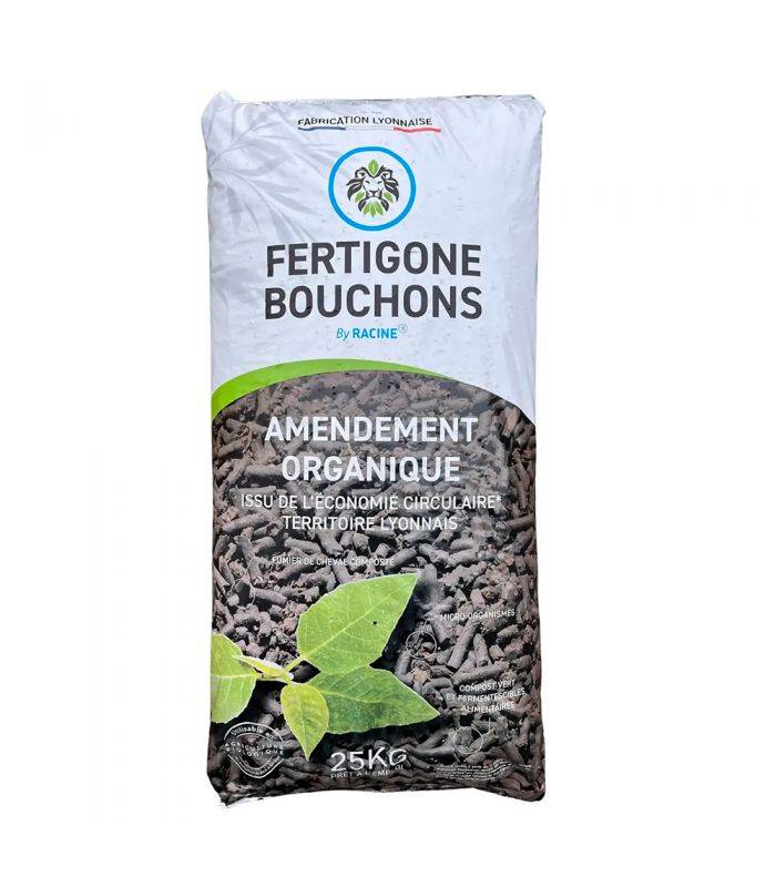 Amendement compost fertilité durable des sols 39x25kg RACINE PRO156 ...
