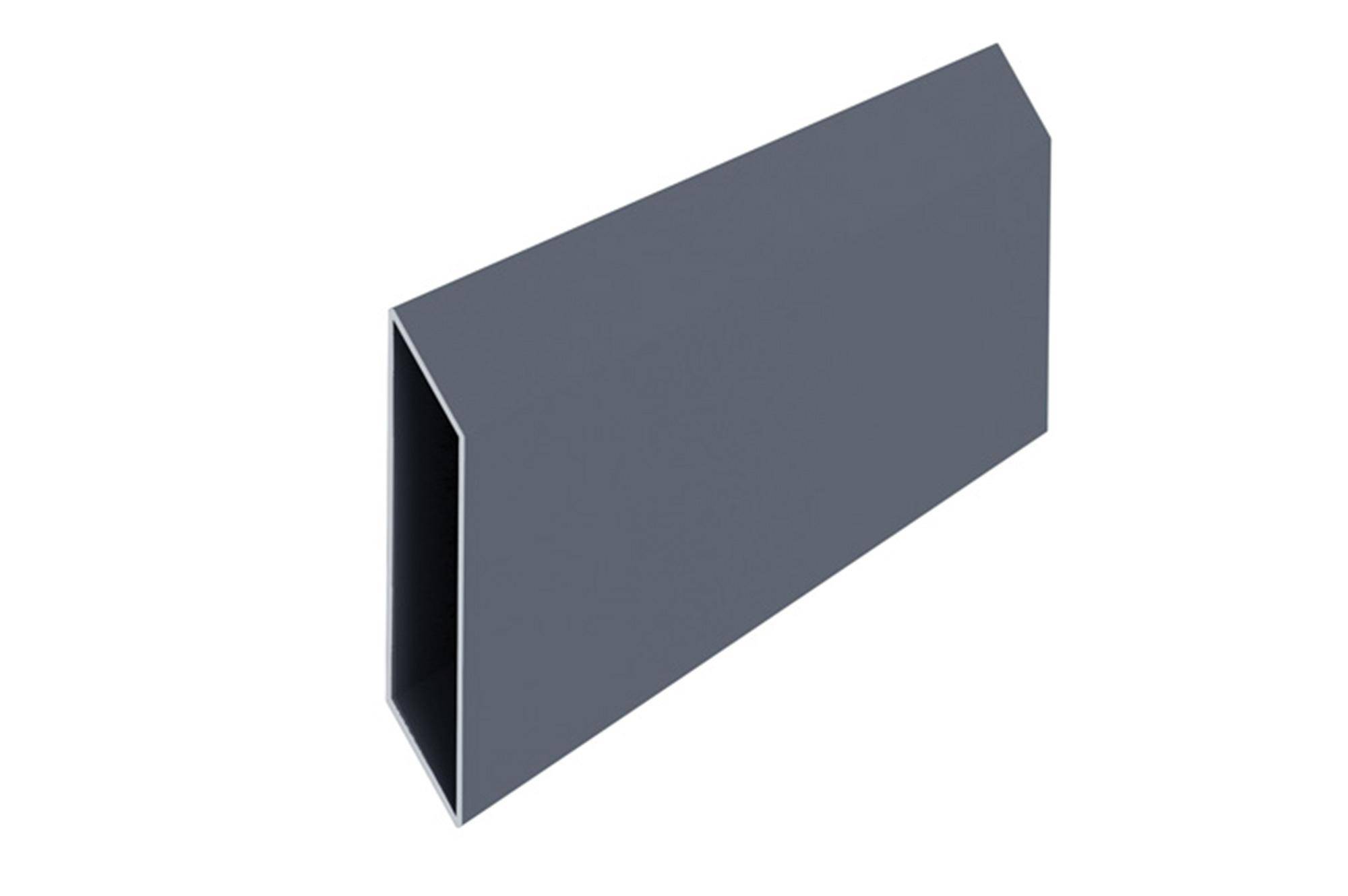 Casanoov Portail battant 4 m CARPATIA H.180 cm aluminium gris - Gamm vert