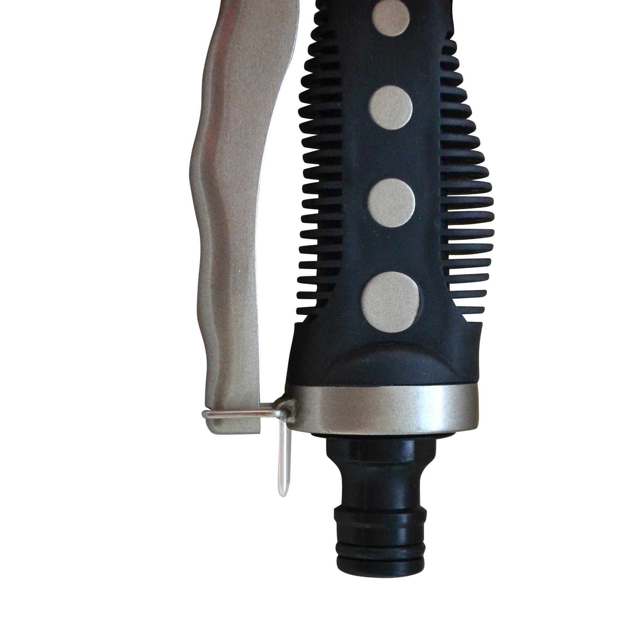 Jardibric - Pistolet Arrosage Métal 8 Jets - Contrôle Débit au Pouce ...