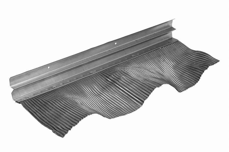Bande de solin à biseau VM Building - anthra-zinc - dév. 100 mm - côte ...