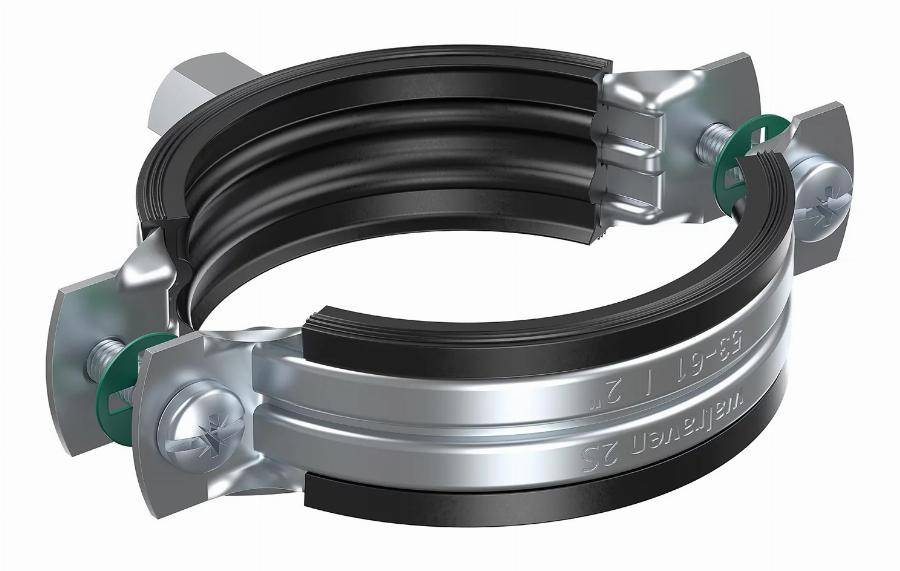 Colliers 2S avec isogaine WALRAVEN M8/10 Ø82-87 mm - Caoutchouc EPDM ...