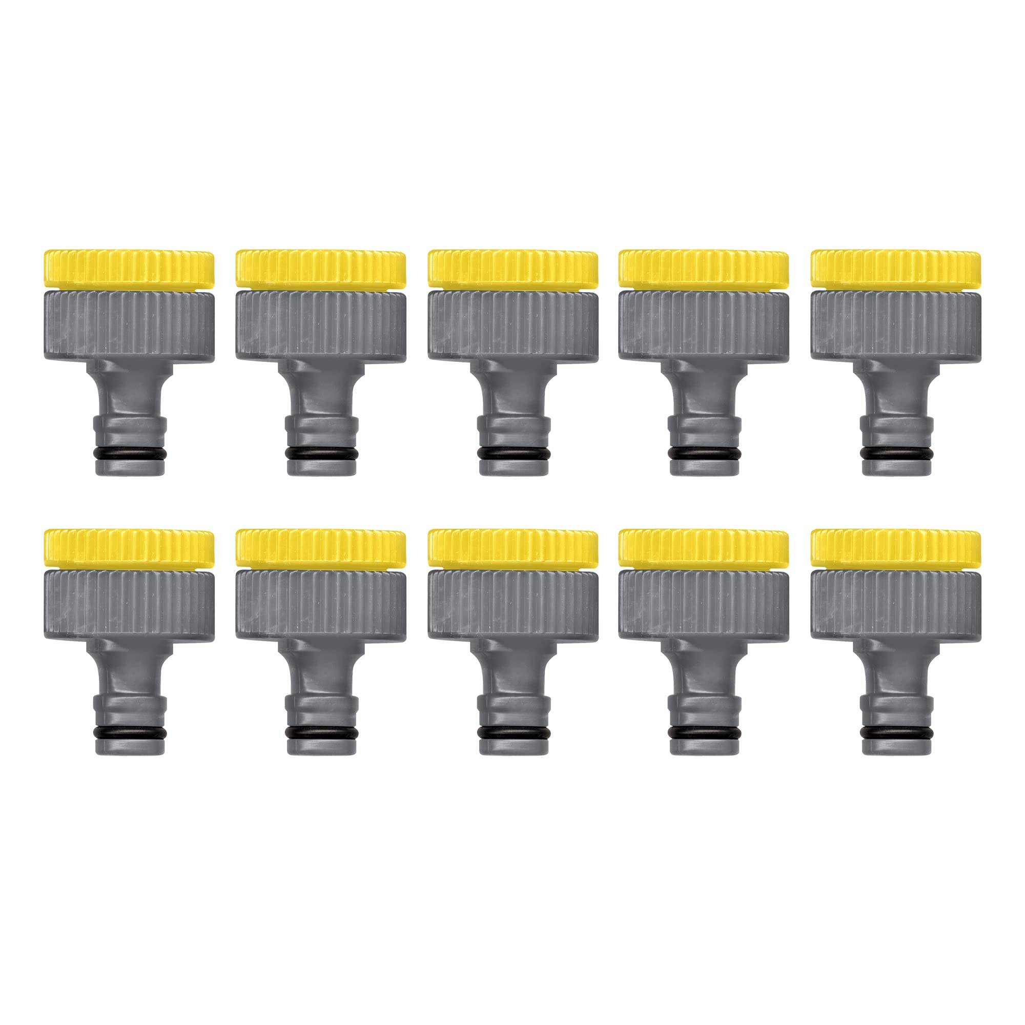 Lots de 10 Raccord D'arrosage Jardibric Nez de Robinette 1" 3/4 - Gamm vert