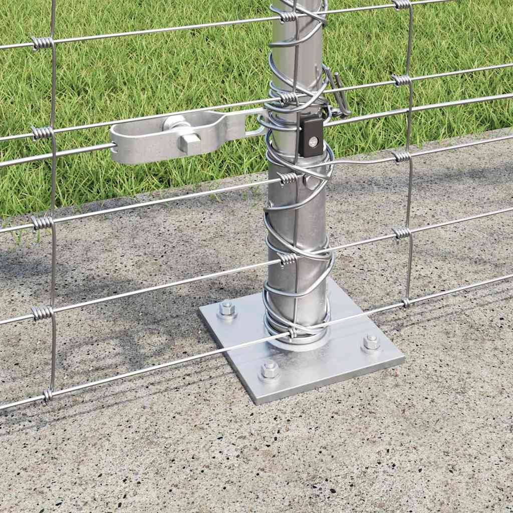 Poteau de clôture acier galvanisé 25 x 1,6 m, Poids :44.15kg - PANGIVO ...