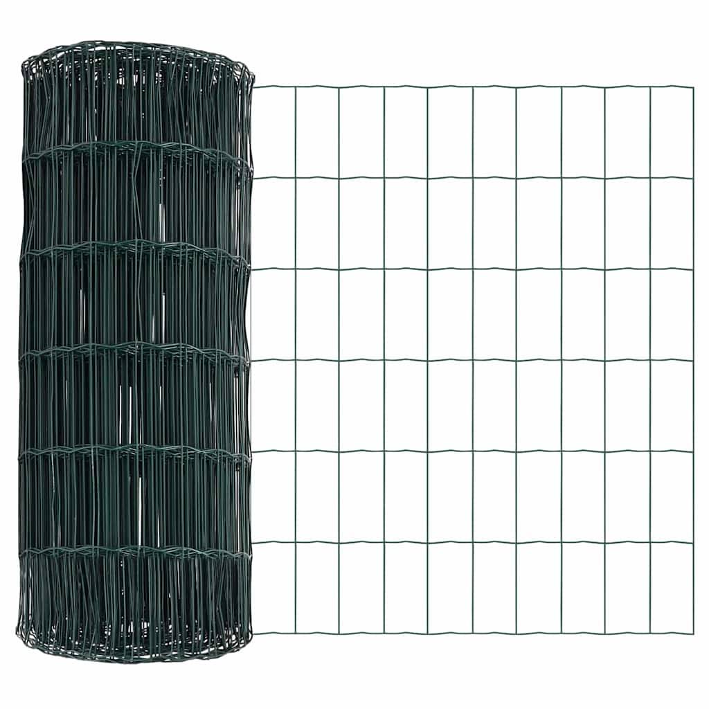 Clôture Euro Fer revêtu de PVC Vert 250 x 40 cm, Poids :6.2kg - PANGIVO ...