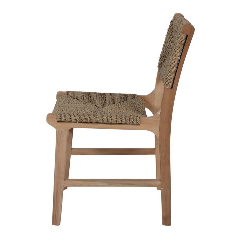 Chaise en bois avec un style méditerranéen - modèle 016 - naturel ...