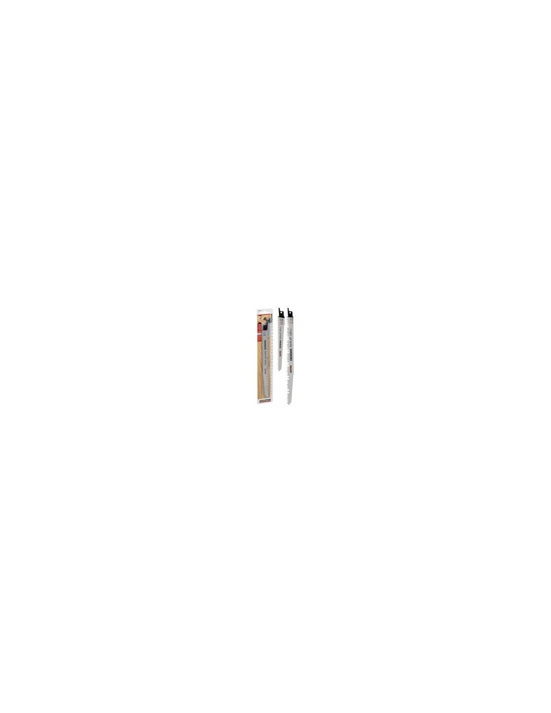 Lame De Scie Sabre à Bois Hcs 150 Mm - 2 Pièces - Kreator - Gamm vert